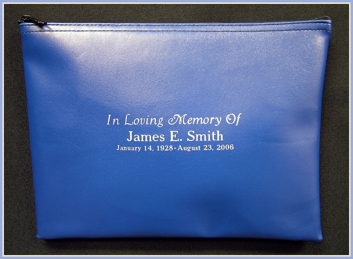 Funeral Home Document Portfolio Bag